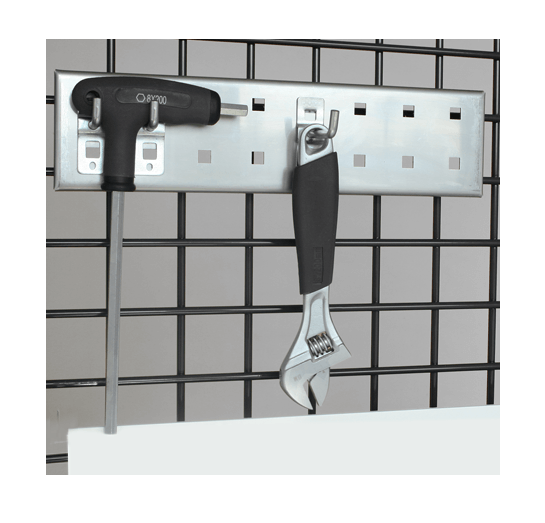 Werkzeugleiste Lochplatte Ordnungsschiene zum Einhängen 8 Lochpaare ...